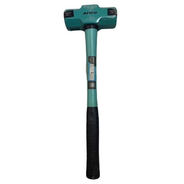 AIWO double Hex faced hammer (fiberglaas handle) 4LBS
