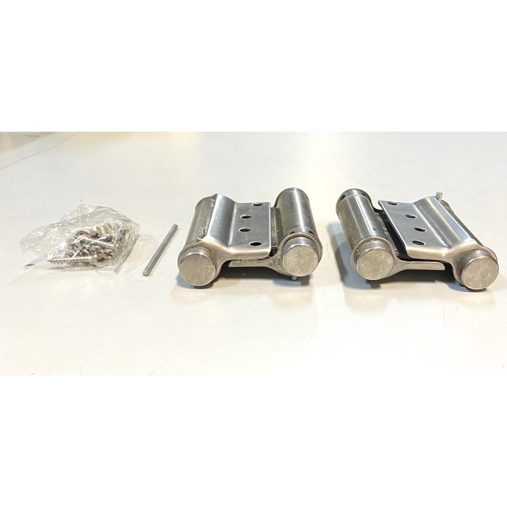 China double action stainless steel spring hinge