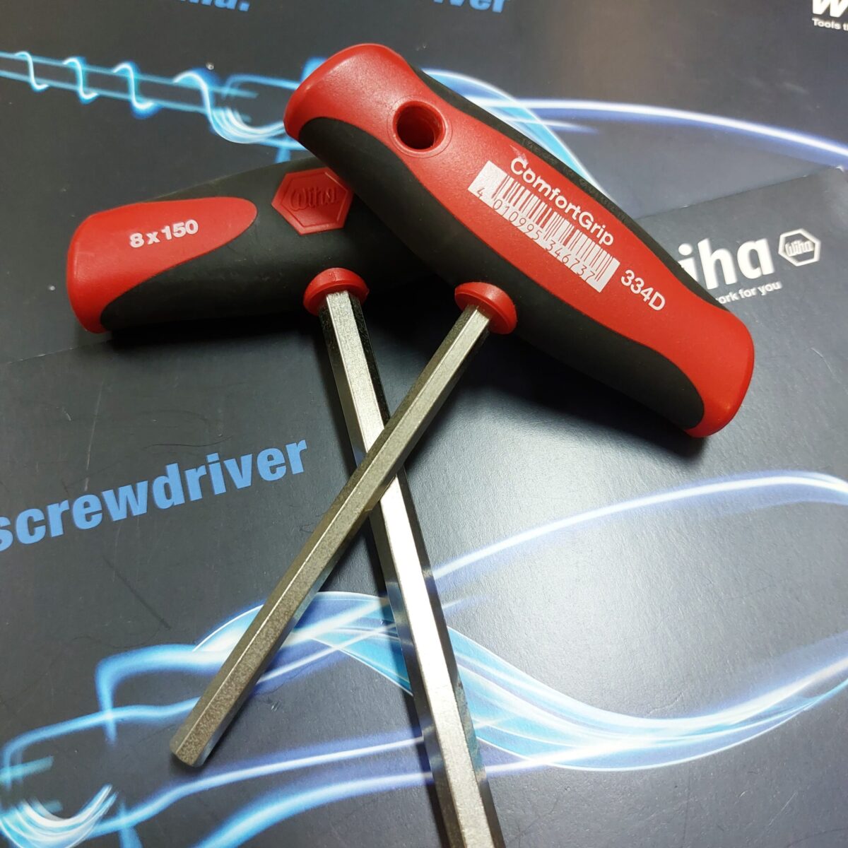 WIHA 334D comfortgrip T-handle Hex screwdriver