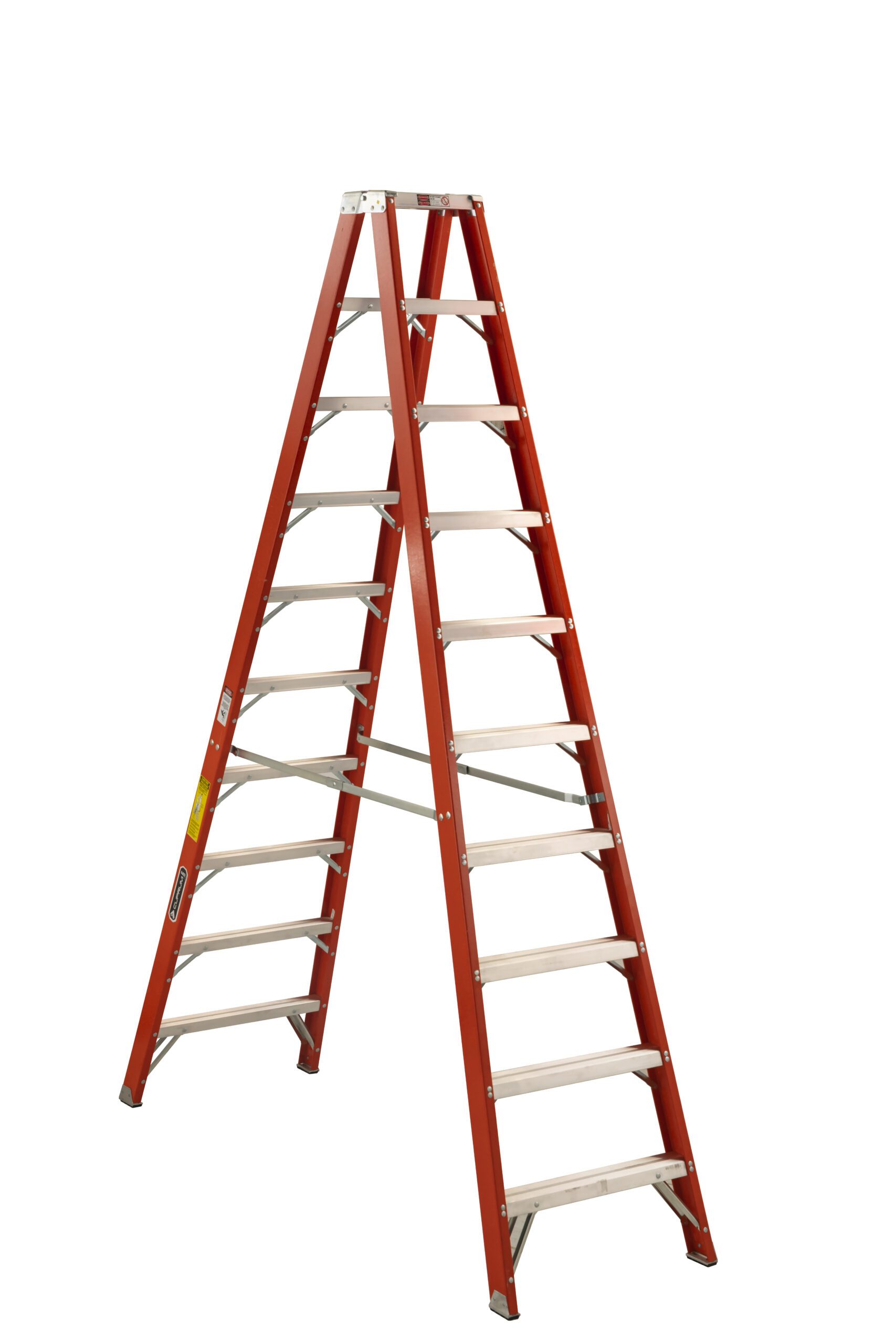 Cuprum 530-10N louisville FM1510 10FT fiberglass twin Step ladder - 225Kg
