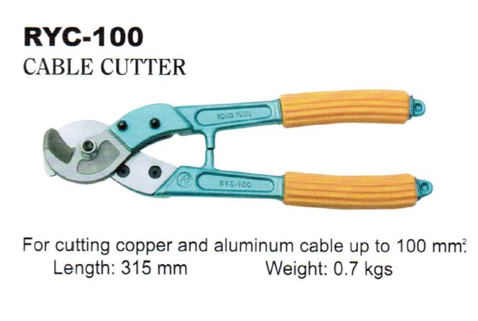 RONG YUNN RYC-100 cable cutter (to 100mm2)